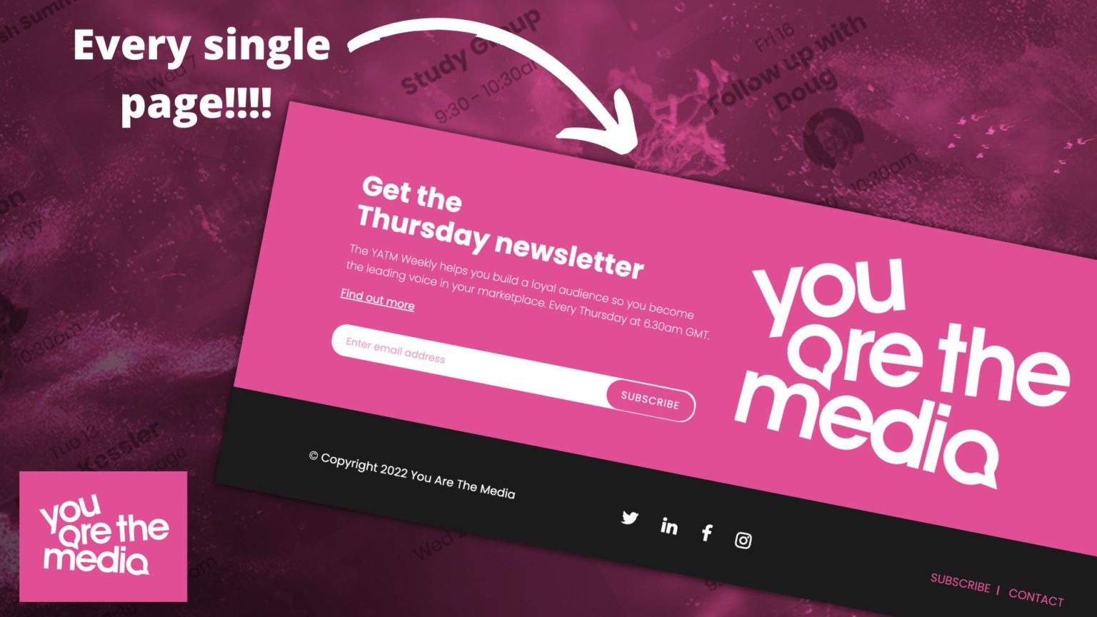 You Are The Media - How To Promote Your Newsletter (What Others Haven’t ...